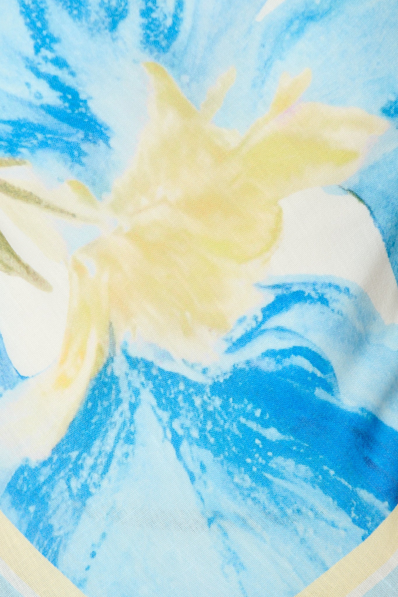 Caliana Top in Blue Floral | St Frock