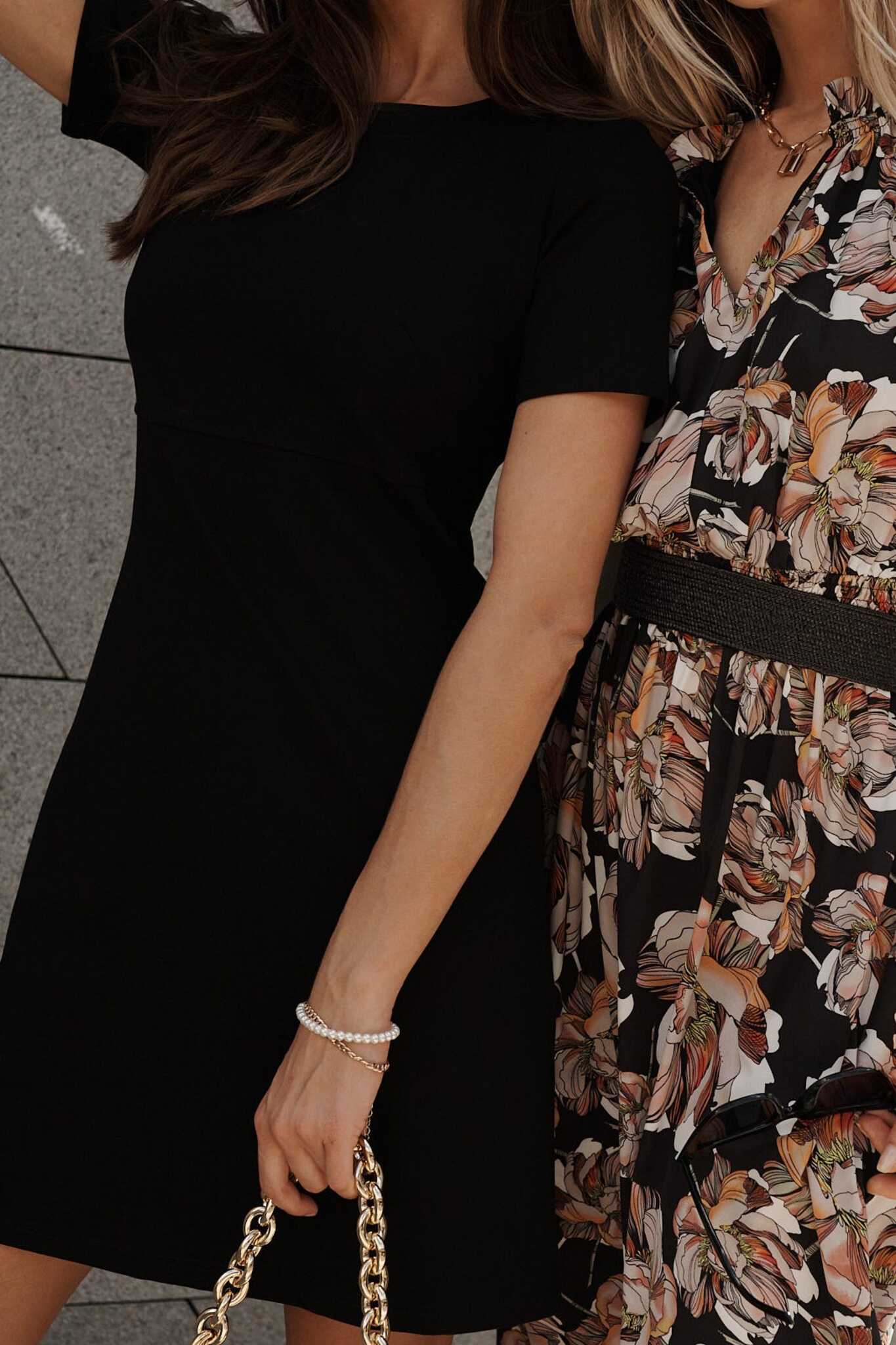 Workflow Stretch Dress In Black – St Frock