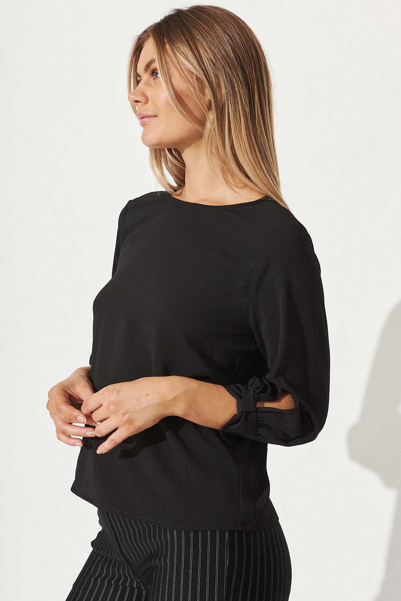 PRE ORDER Rhiah Top In Black – St Frock